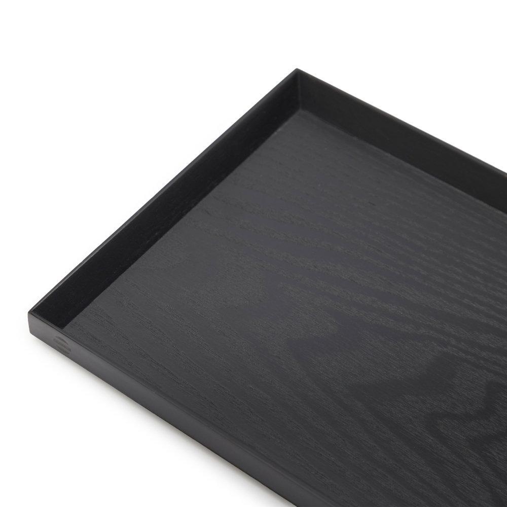 Yoshi en Rectangle Tea Tray Black