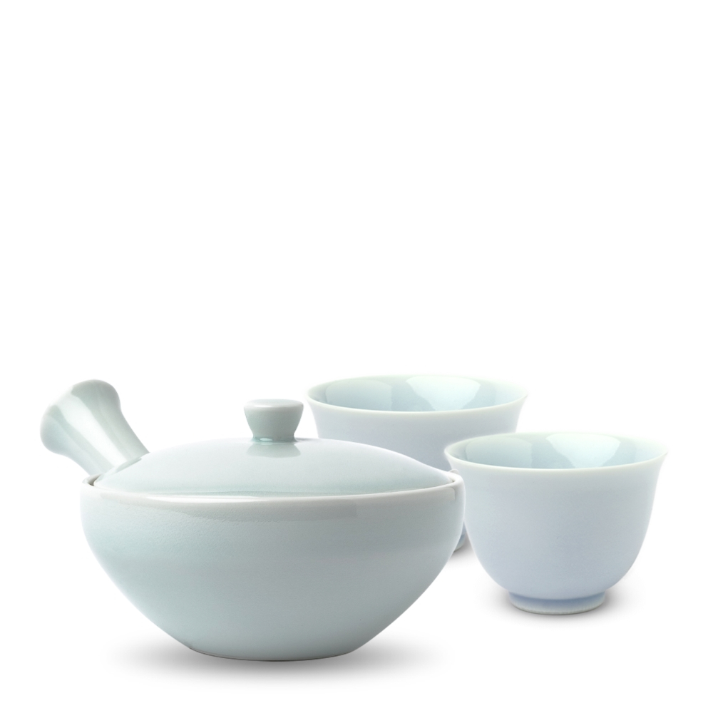 Hasami Yaki Porcelain Kyusu Tea Set
