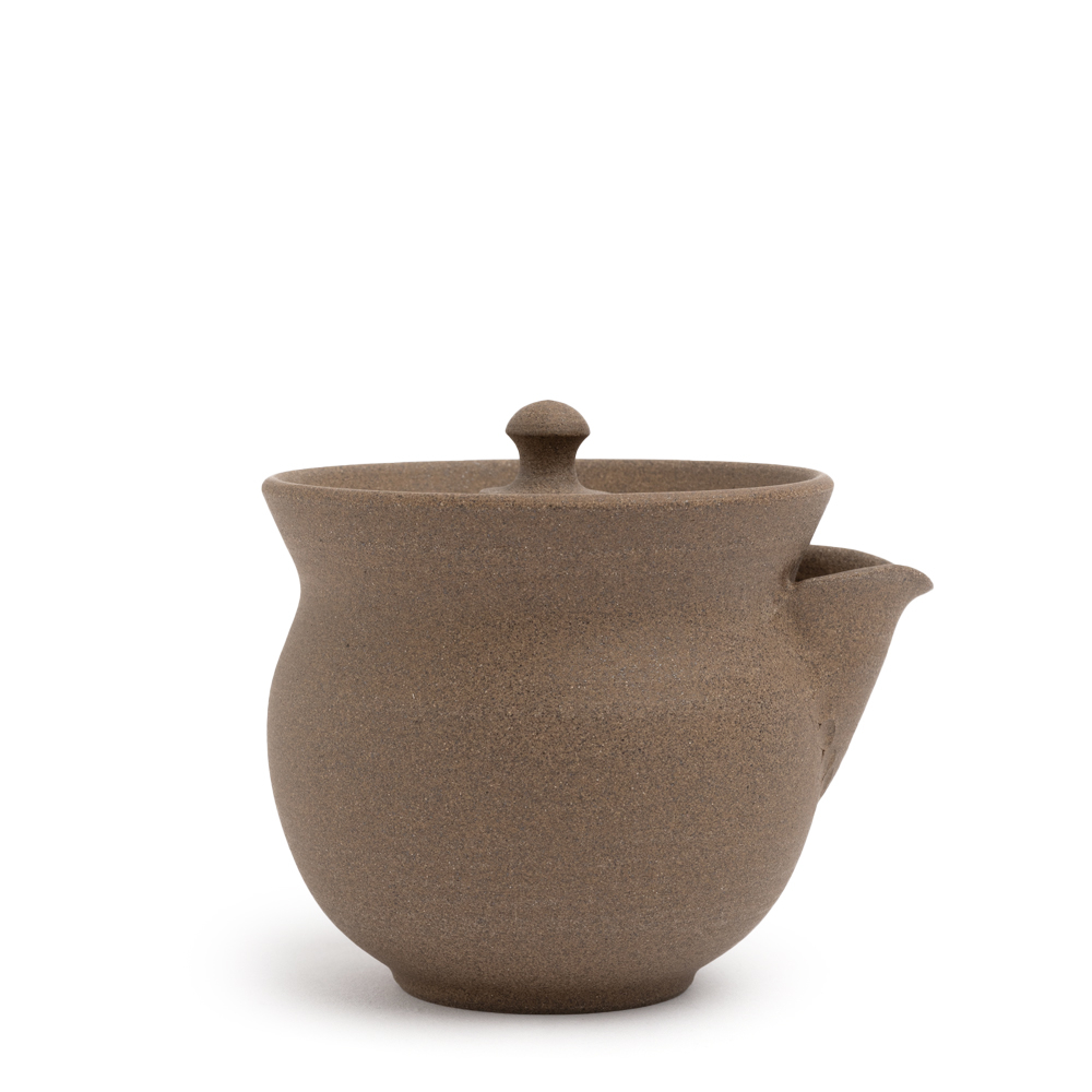 Japanese Teapot, Hohin Tokoname Junzo Maekawa Marugata Chairo, brown 150ml