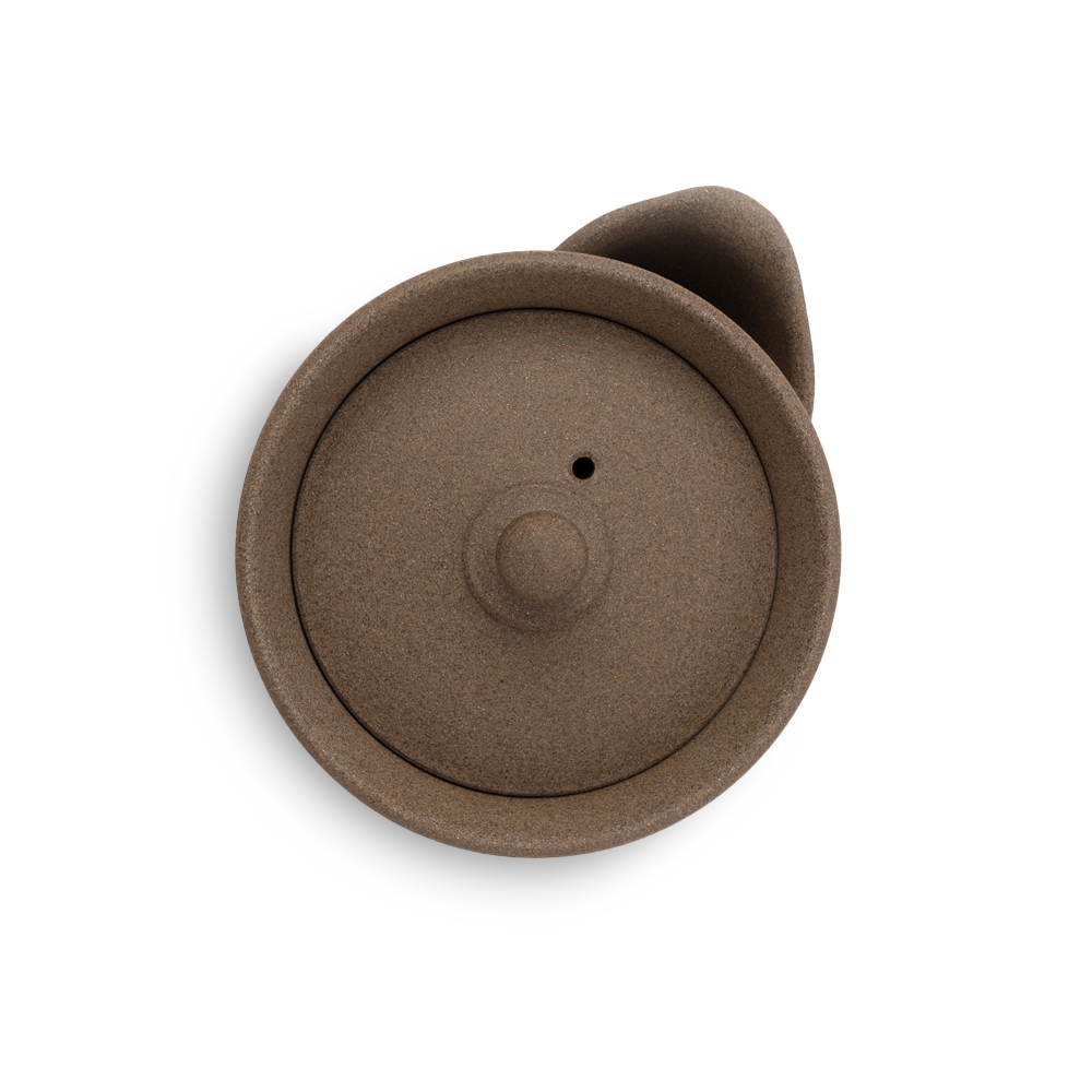 Japanese Teapot, Hohin Tokoname Junzo Maekawa Marugata Chairo, brown 150ml