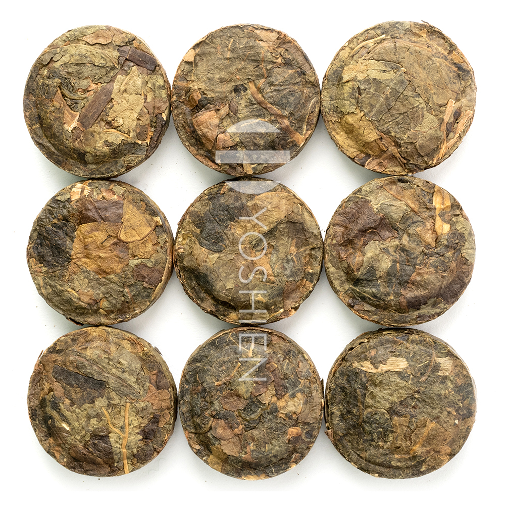 Wild Golden Flower Pressed Tea Cubes | Camellia chrysantha (Hu) Tuyama