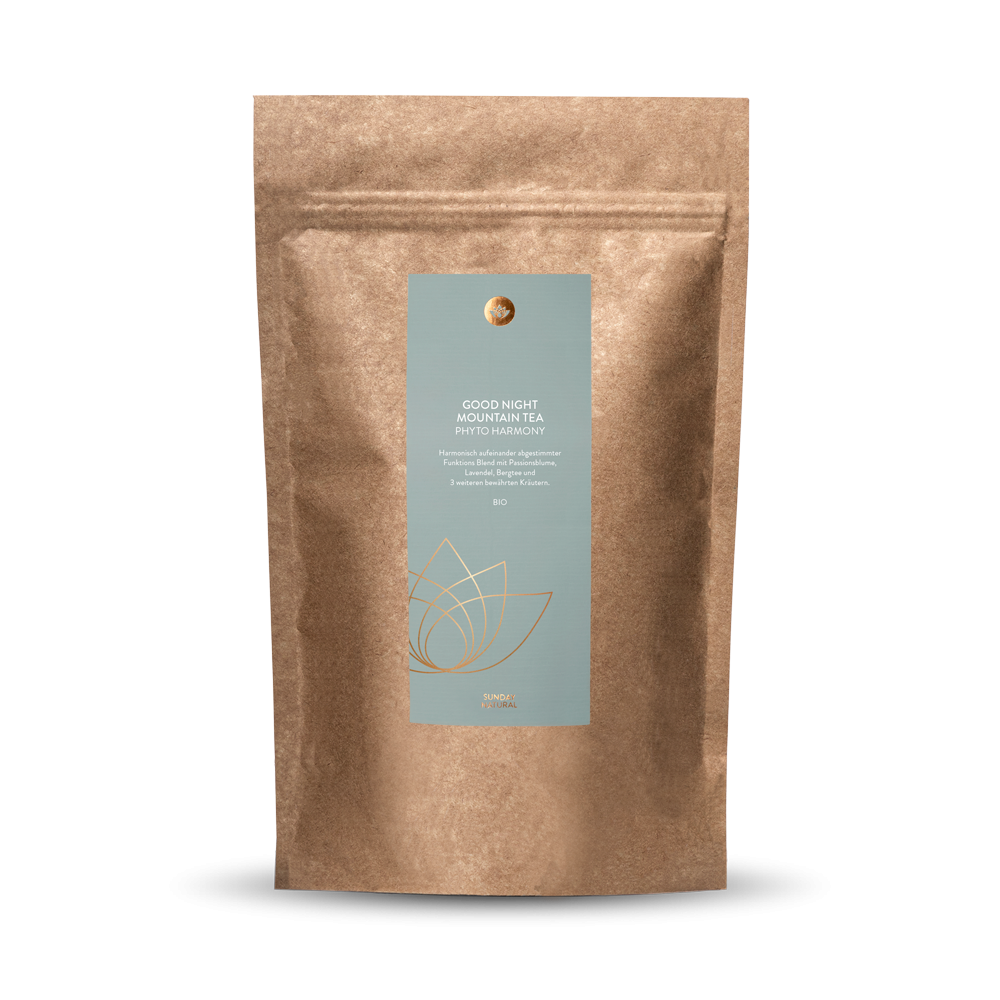 Good Night Mountain Tea, Phyto Harmony Organic Herbal Tea Blend