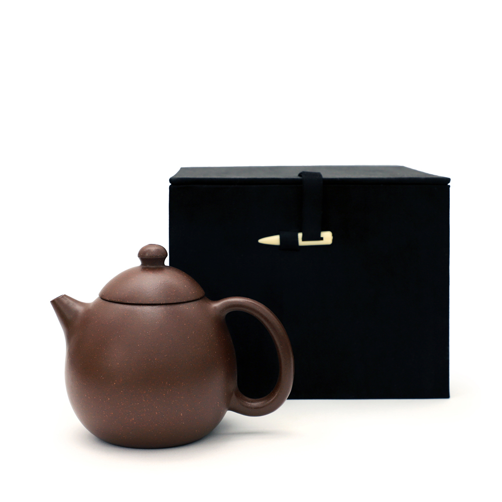 Yixing Teekanne - Zisha Long Dan Zi Ni